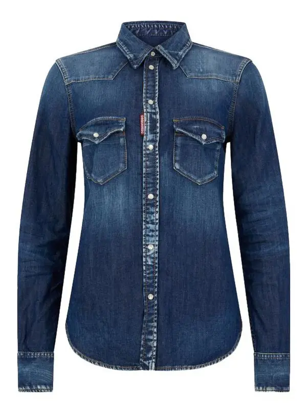 Dsquared2 Shirt - Navy Blue