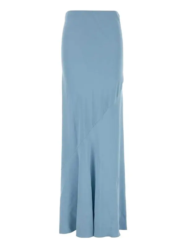 Ermanno Scervino Twill Skirt - Light Blue