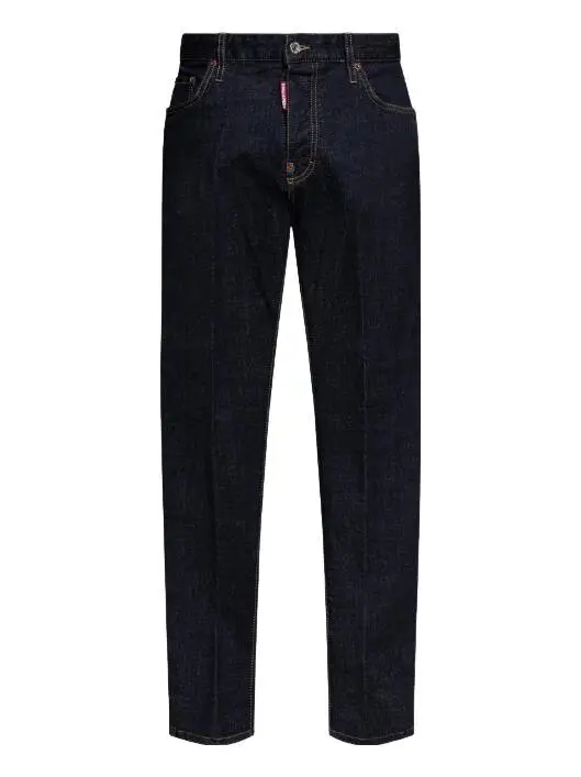 Dsquared2 5 Pocket Pants - Navy Blue