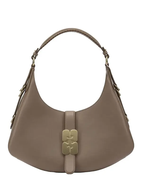 GANNI Medium 'kat' Shoulder Bag - Brown
