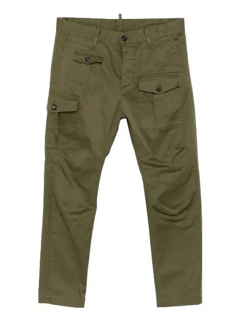 Dsquared2 Tailored Trousers - Palma Green
