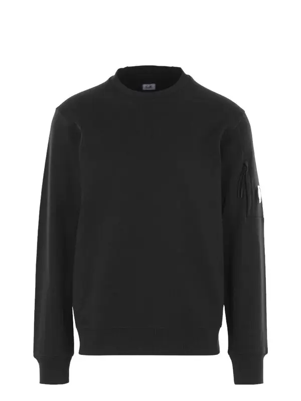 C.P. COMPANY Crew Neck Sweatshirt - Black