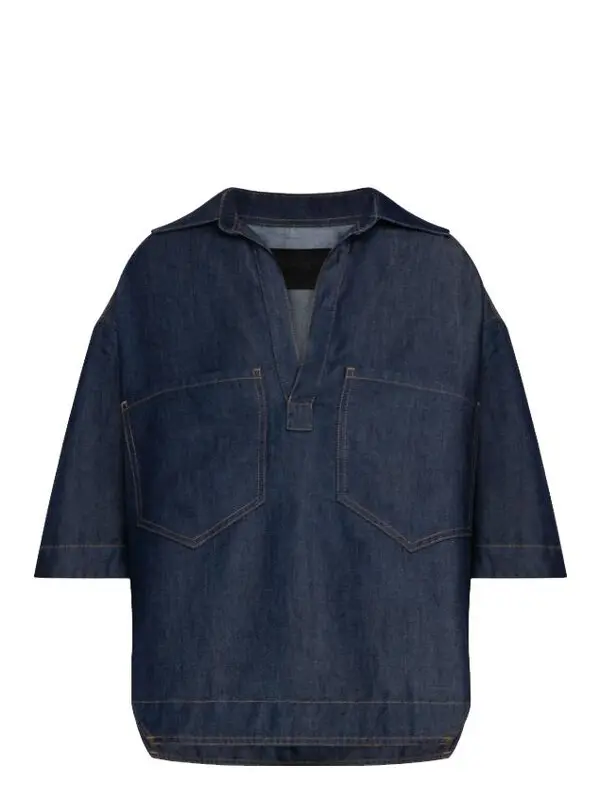 DONDUP Denim Regular Shirt - Blue