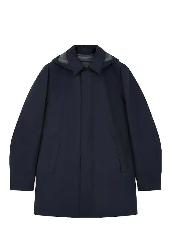 Herno Trench Coat - Blue