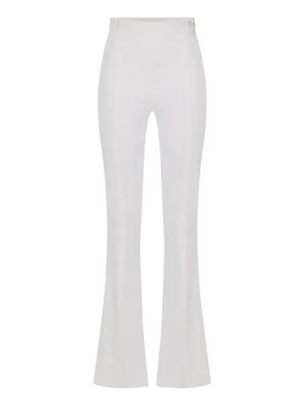 Elisabetta Franchi Wide Leg Trousers - Ivory
