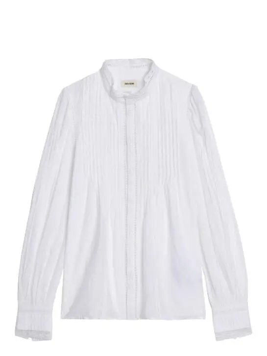 Zadig&Voltaire Shirt With Embroidery - White