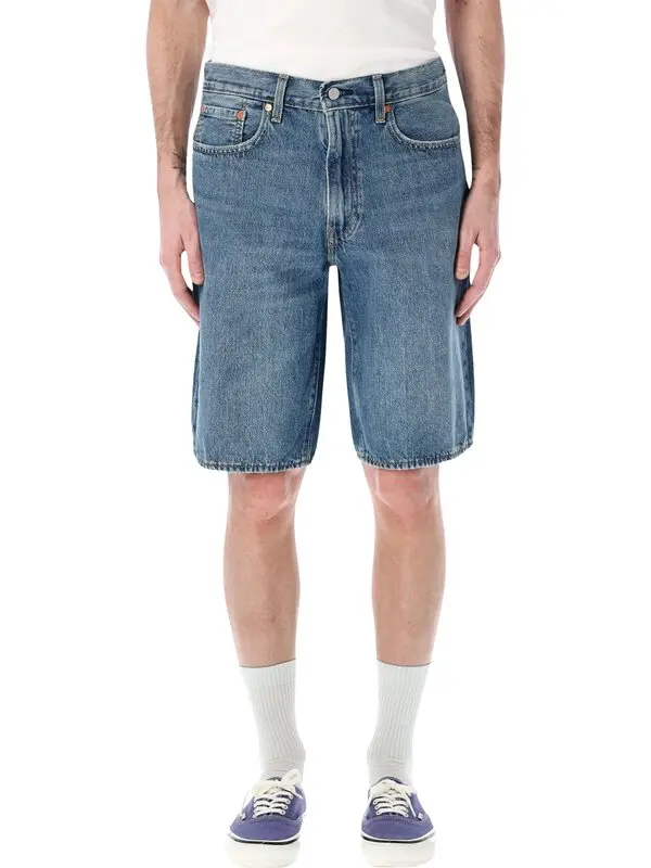 LEVI'S 478™ Baggy Denim Shorts - Med Blue