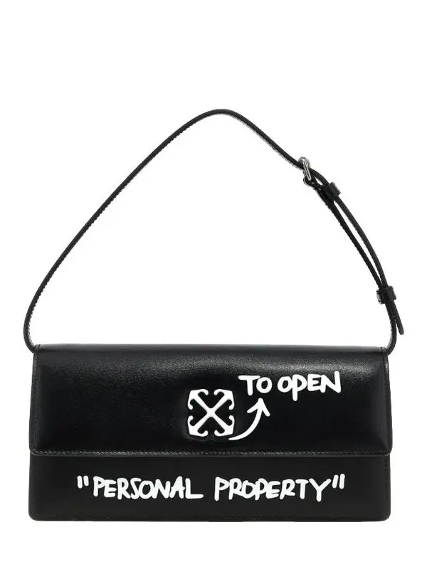 Off-White Jitney 1.0 Shoulder Bag - Black