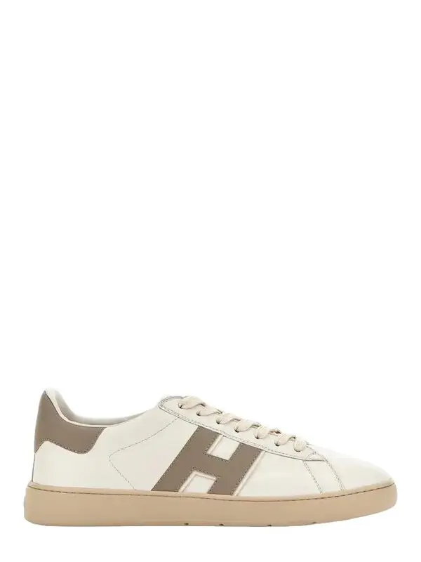 Hogan Nappa Leather Sneakers - Ivory