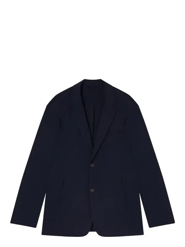 Emporio Armani Single-breasted Blazer - Blue