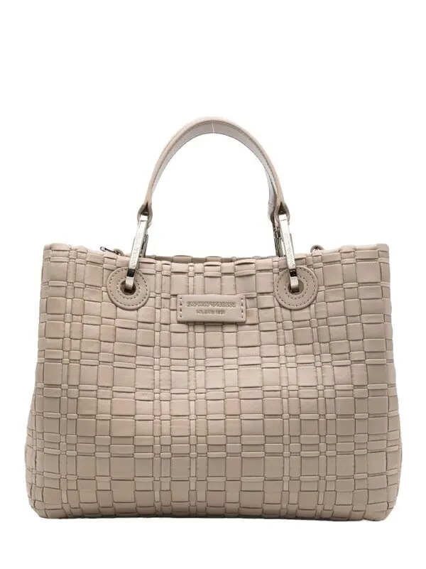 Emporio Armani Small Shopping Bag - Dove Grey
