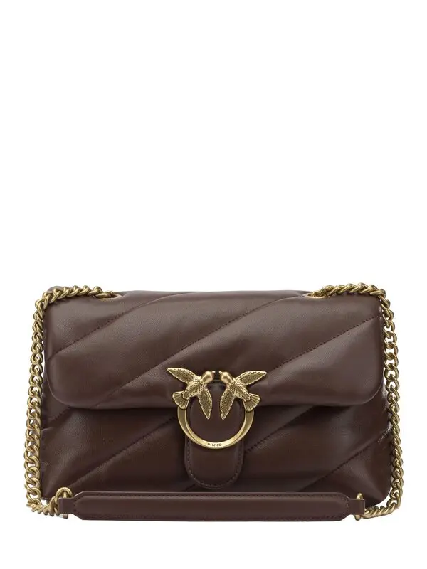 Pinko Crossbody Bag - Brown