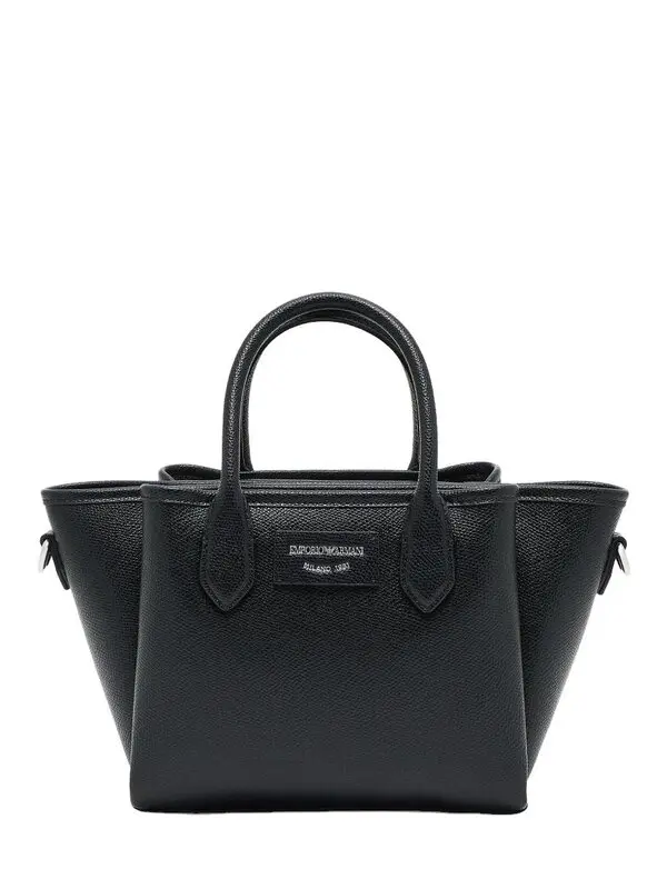 Emporio Armani Small Shopping Bag - Black