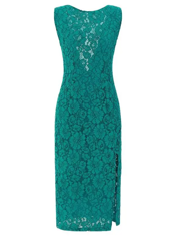 Pinko Drupa Fitted Dress - Green