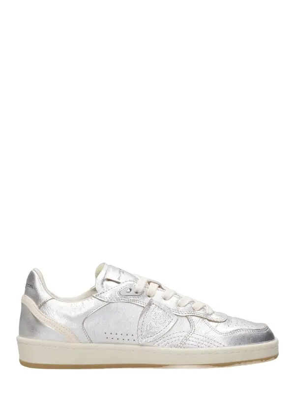 Philippe Model Lace-up Sneakers - Silver