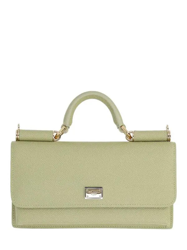 Dolce & Gabbana Leather Mini Bag - Green