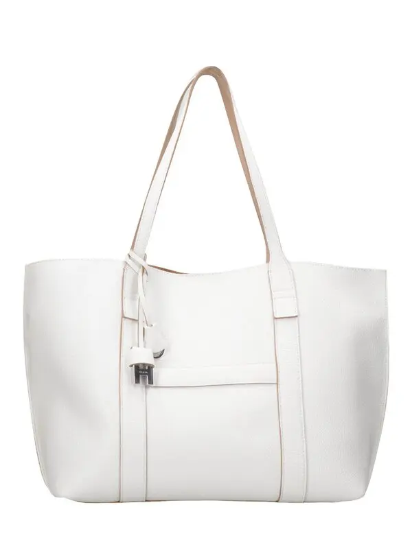 Hogan Tote Bag - White+dust
