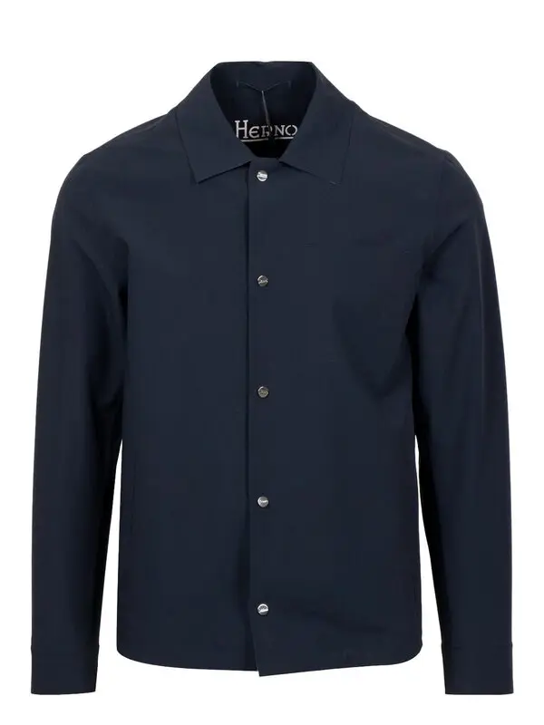 Herno Matte-finished Jacket - Blue