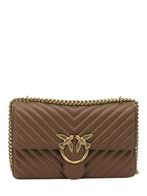 Pinko Crossbody Bag - Beige