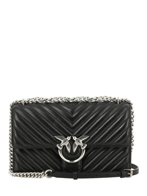Pinko Crossbody Bag - Black
