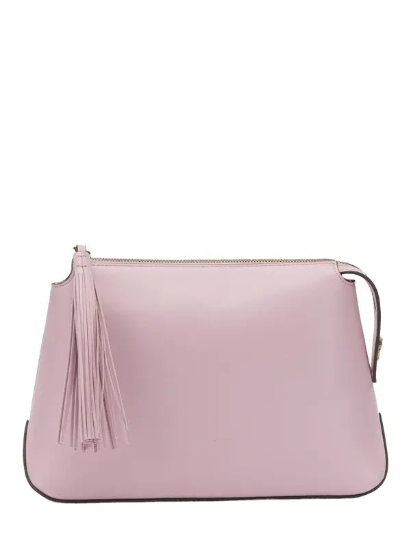 Pinko Leather Clutch - Pink