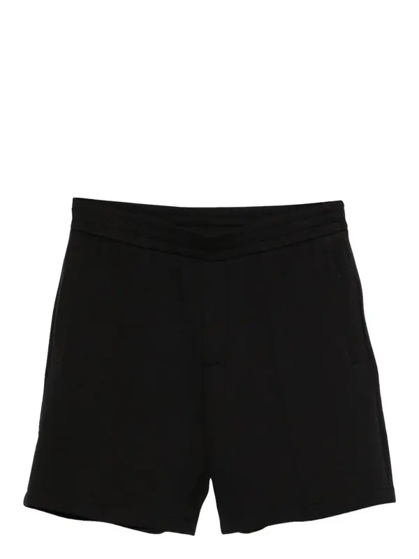 Emporio Armani Cotton Shorts - Black