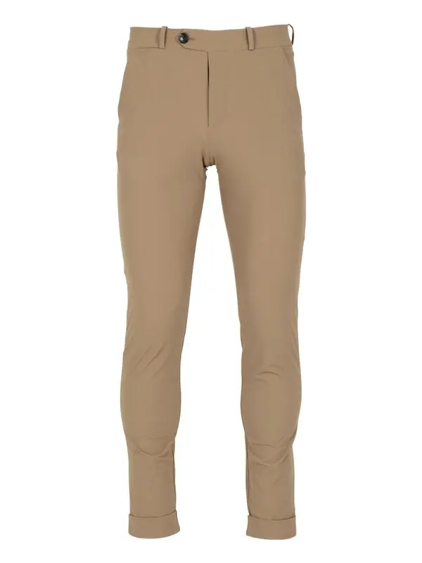 RRD Tailored Stretch Technical Fabric Trousers - Brown