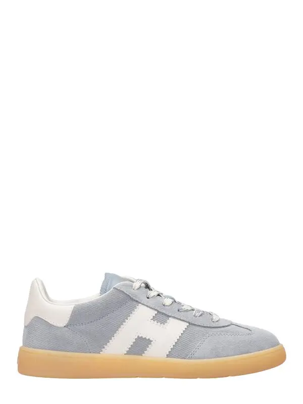 Hogan Suede Leather Sneakers - Dust+white