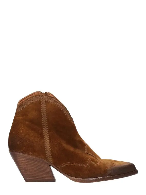 Elena Iachi Ankle Boots - Brandy