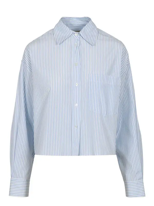Max Mara Shirt - Azzurro+bianco