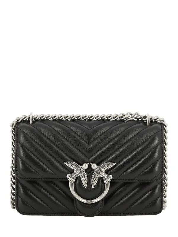 Pinko Crossbody Bag - Black
