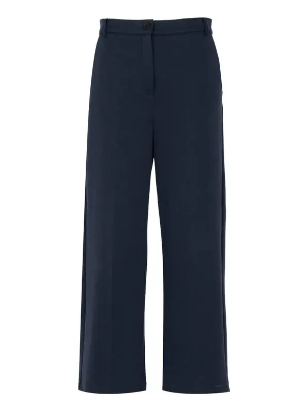 Max Mara Wide-leg Trousers - Blue