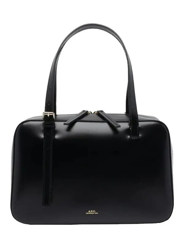 A.p.c. Virginie Box Bag - Black