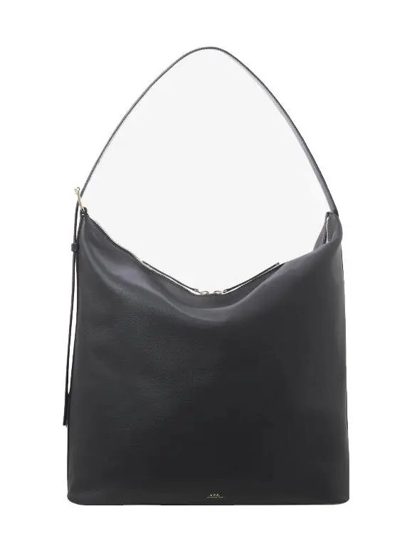 A.p.c. Sac Vera Shoulder Bag - Black