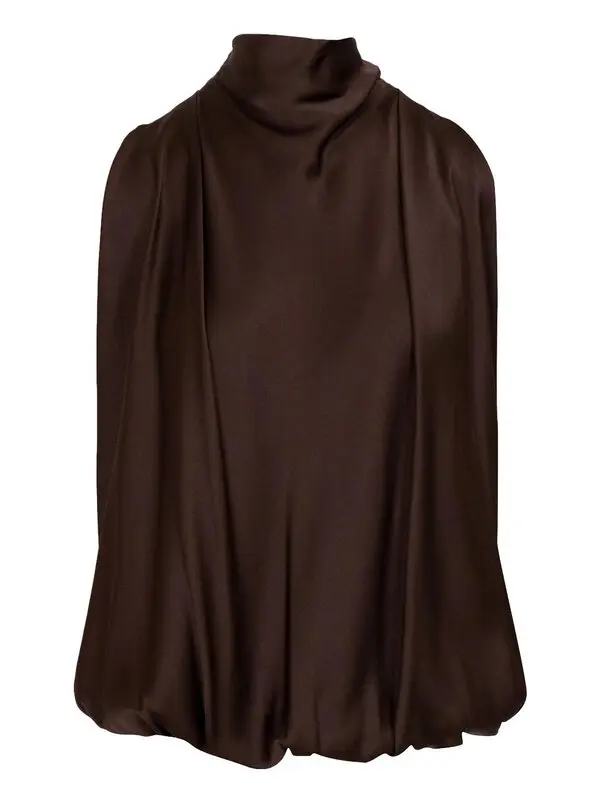 SEMICOUTURE Top - Cioccolato