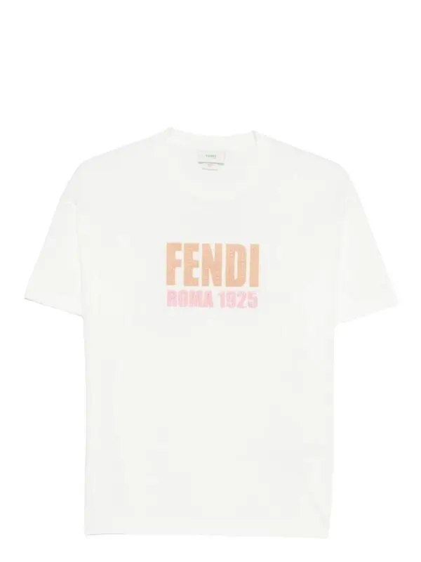 Fendi Logo T-shirt - White