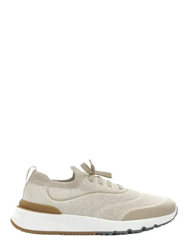 Brunello Cucinelli Low Top Sneakers - Beige