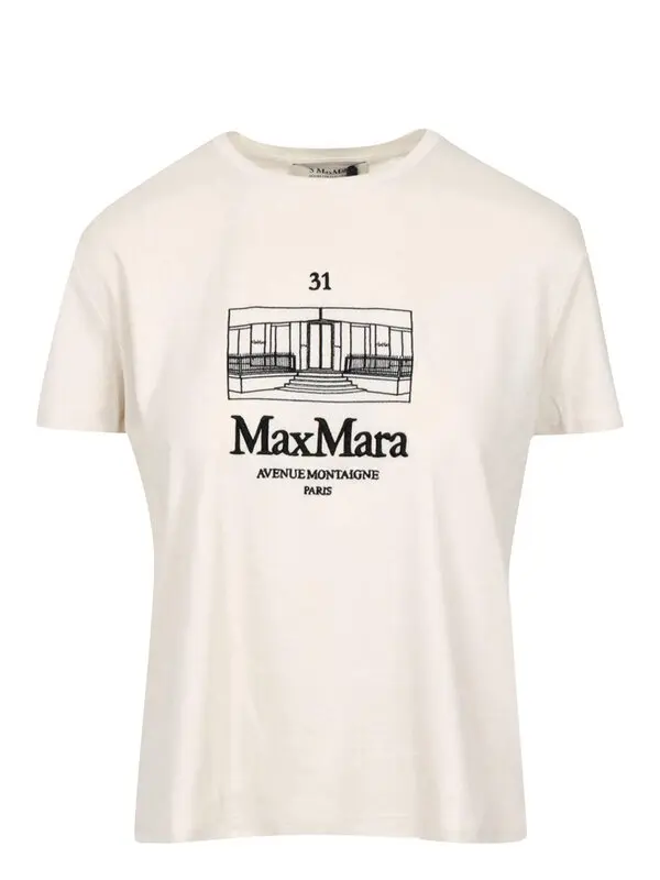 Max Mara T-shirt - Sand