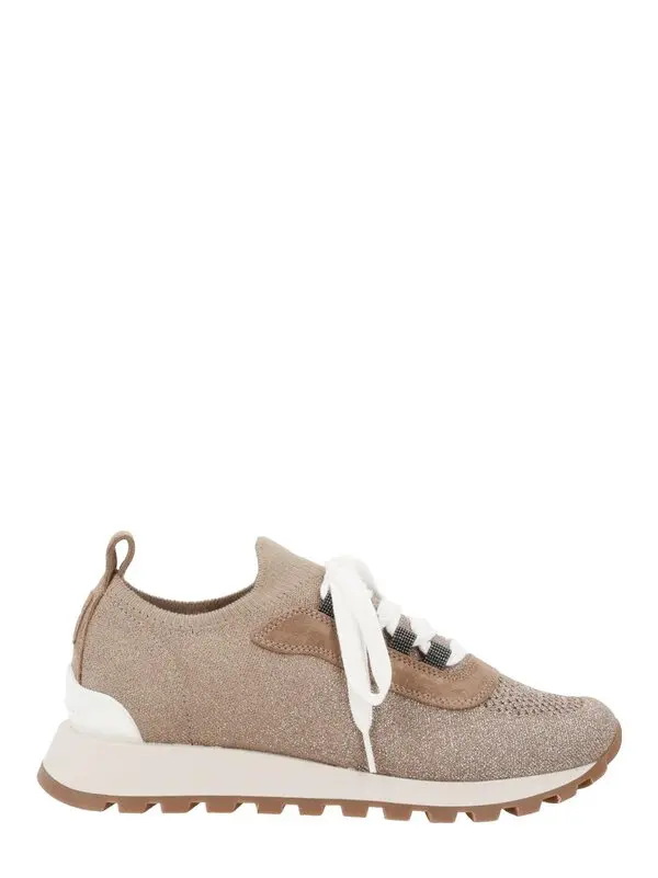Brunello Cucinelli Runner Sneaker - Beige