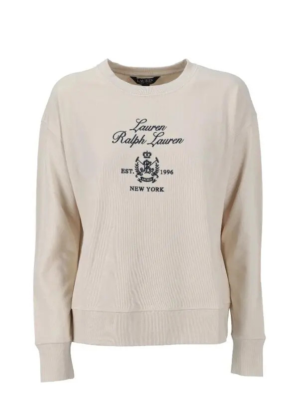 Ralph Lauren Long Sleeve Sweatshirt - Natural