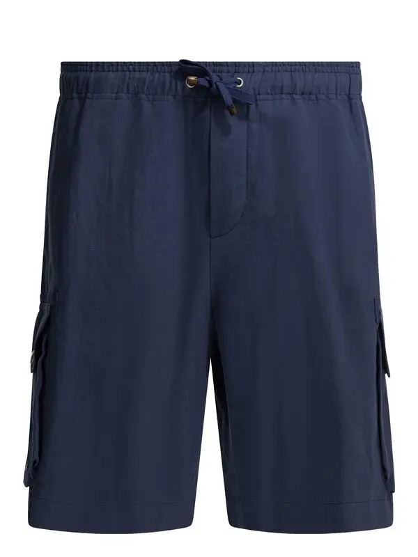 Brunello Cucinelli Cargo Shorts - Blue