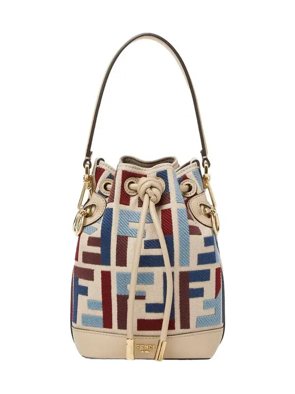 Fendi Mon Tresor Bucket Bag - Beige