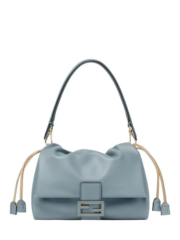 Fendi Medium Baguette Mom Bag - Azure