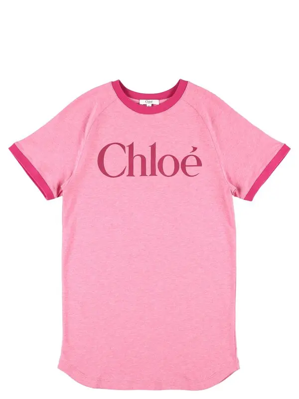 Chloé Logo T-shirt - Fuchsia