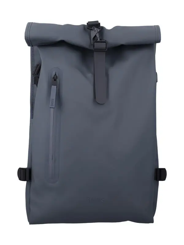 Rains Rolltop Large Backpack - Dk Grey