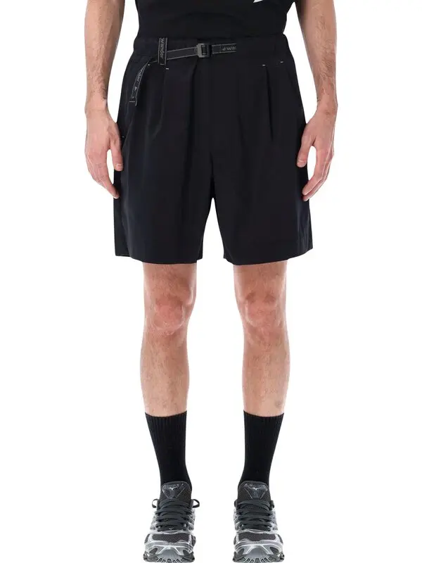 AND WANDER Technical Shorts - Black