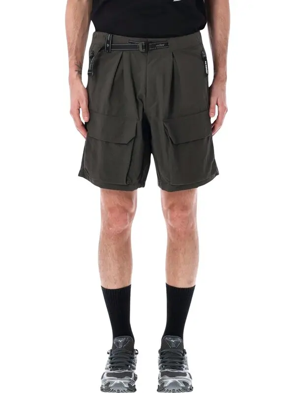 AND WANDER Cargo Shorts - Charcoal