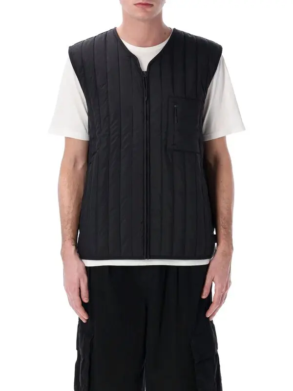 Rains Quilted Liner Vest - Black