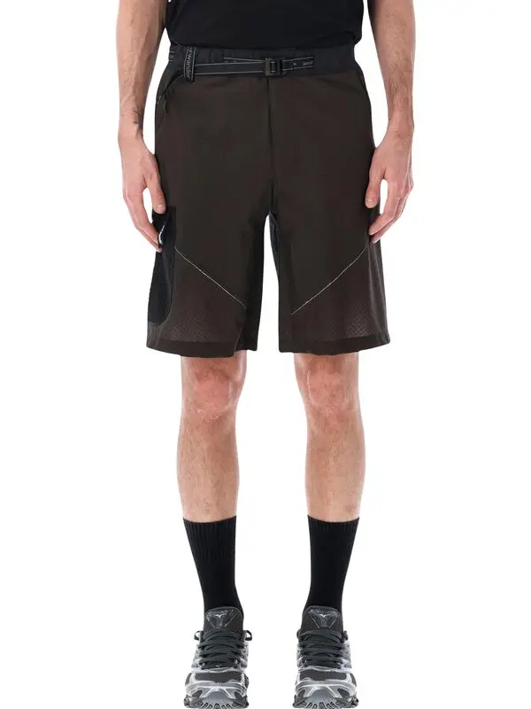 AND WANDER Breath Ripstop Shorts - Charcoal