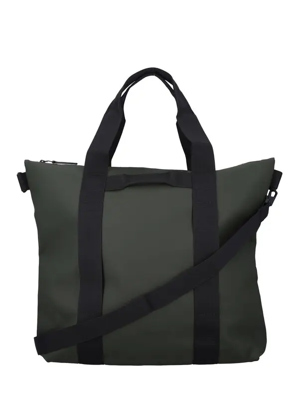 Rains Tote Bag With Shoulder Strap - Green